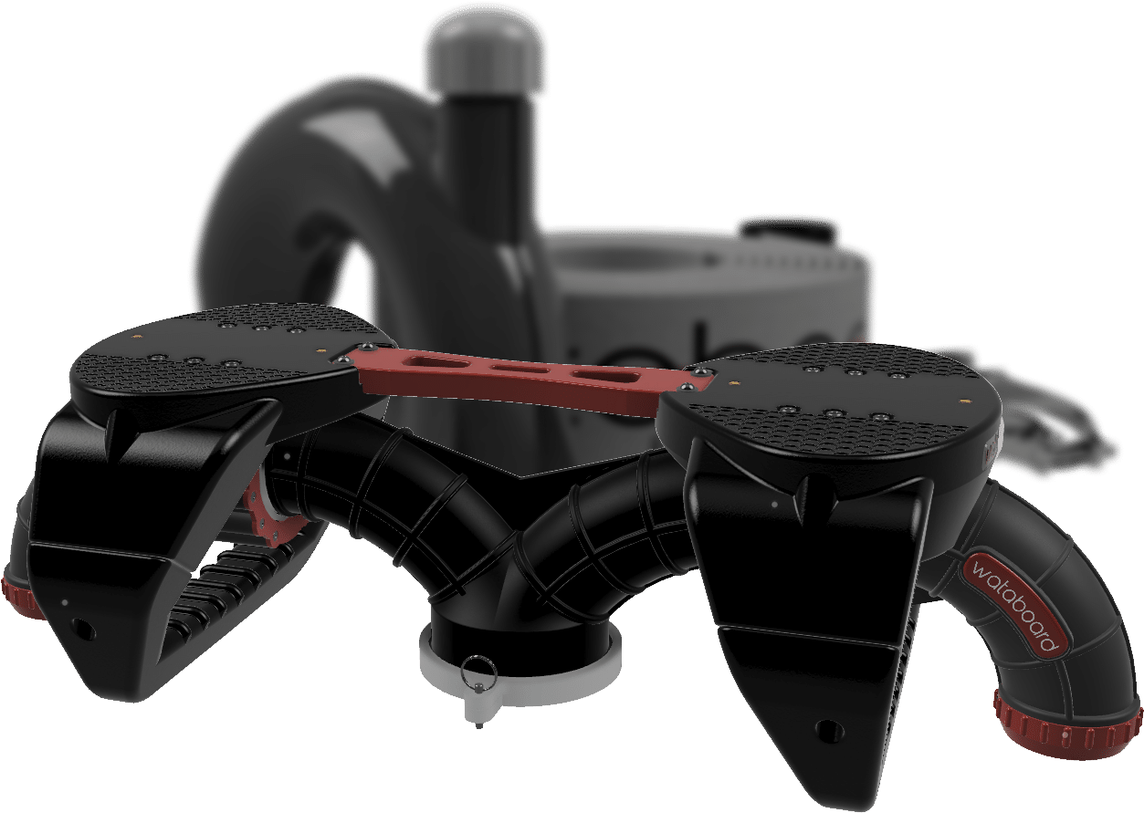 Turn your jet ski into a flying jetpack flyboard - Wataboard